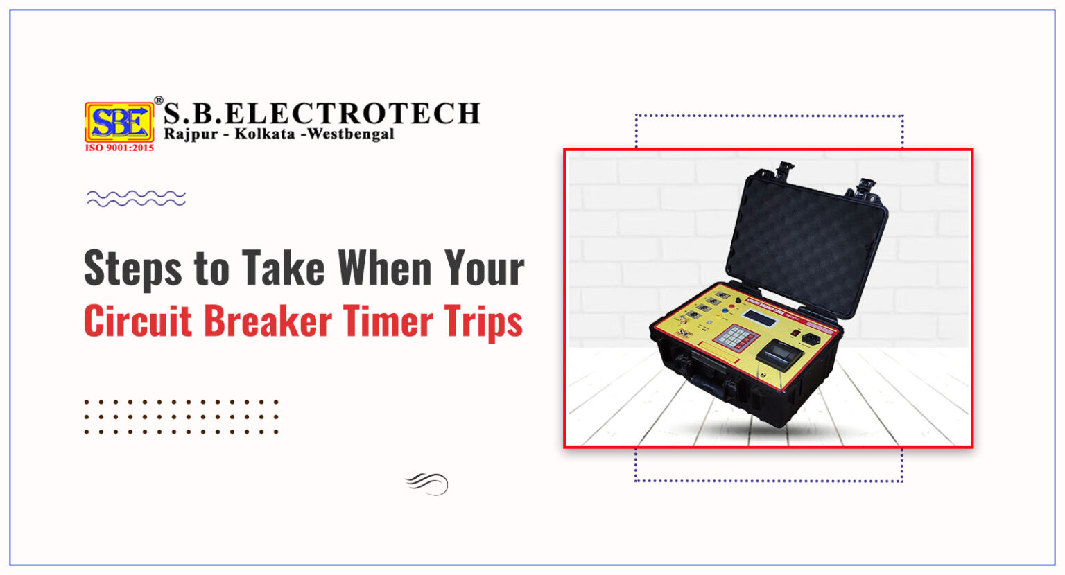 What to Do When a Circuit Breaker Timer Trips